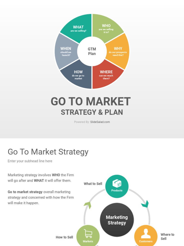 Go To Market: Strategy & Plan | PDF | Sales | Marketing Strategy
