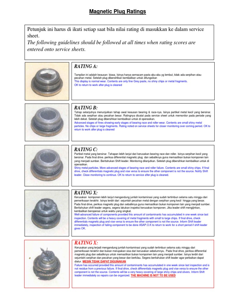 Rating Magnetic Plug-1 | PDF