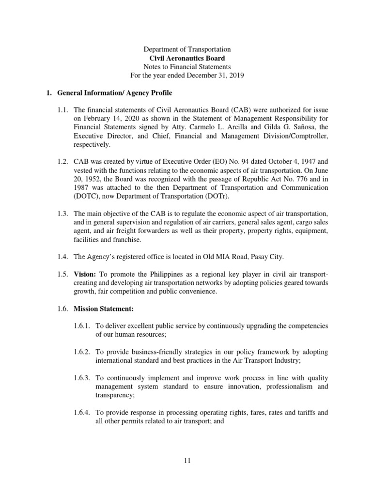 08-CAB2019 - Part1 Notes - To - FS PDF | PDF | Intangible Asset ...