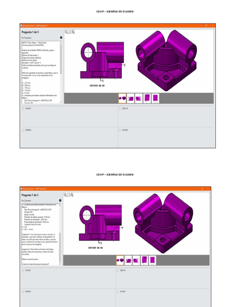 Examen de Ejemplo CSWP | PDF