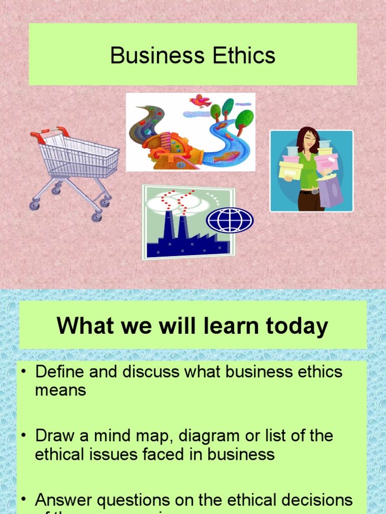 Unit A265 Ethics Powerpoint Presentation | Download Free PDF | Business ...
