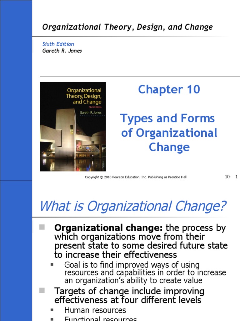 2.types and Forms of Organisational Change | PDF | Organization ...