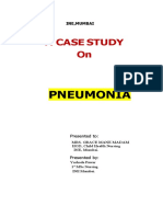 Case Study PN Pcap C Final | PDF | Pneumonia | Cough