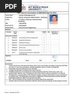 MS-CIT Hall Ticket | PDF | Identity Document | Driver's License
