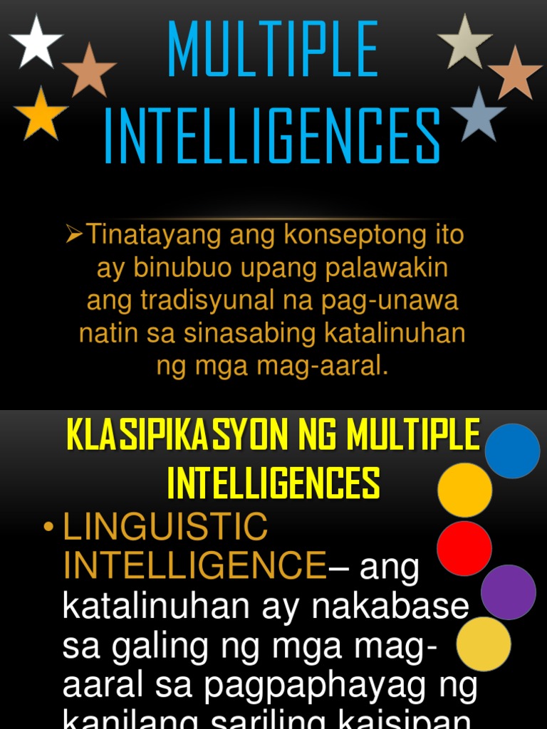 Multipleintelligences | PDF