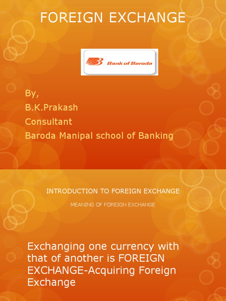 2-Introduction To Foreign Exchange | PDF | Foreign Exchange Market ...