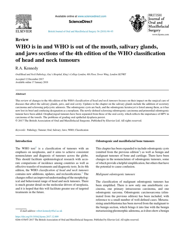Who Is in and Who Is Out | PDF | Neoplasms | Anatomy