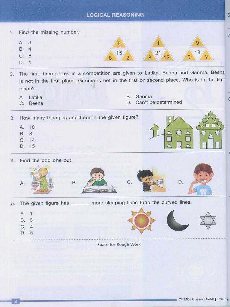 Grade 2 IMO 2013 Set B PDF | PDF