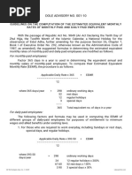 Department of Labor and Employment Wage Distortion Formula: Where ...
