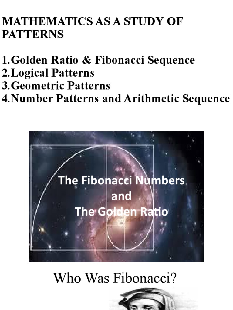 1.A. Mathematics As Study of Patterns Student | PDF | Mathematical ...
