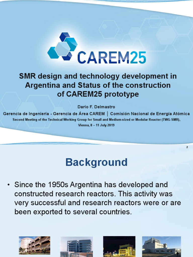 D01 - Carem TWG SMR 2019 PDF | PDF | Nuclear Power Plant | Nuclear Reactor