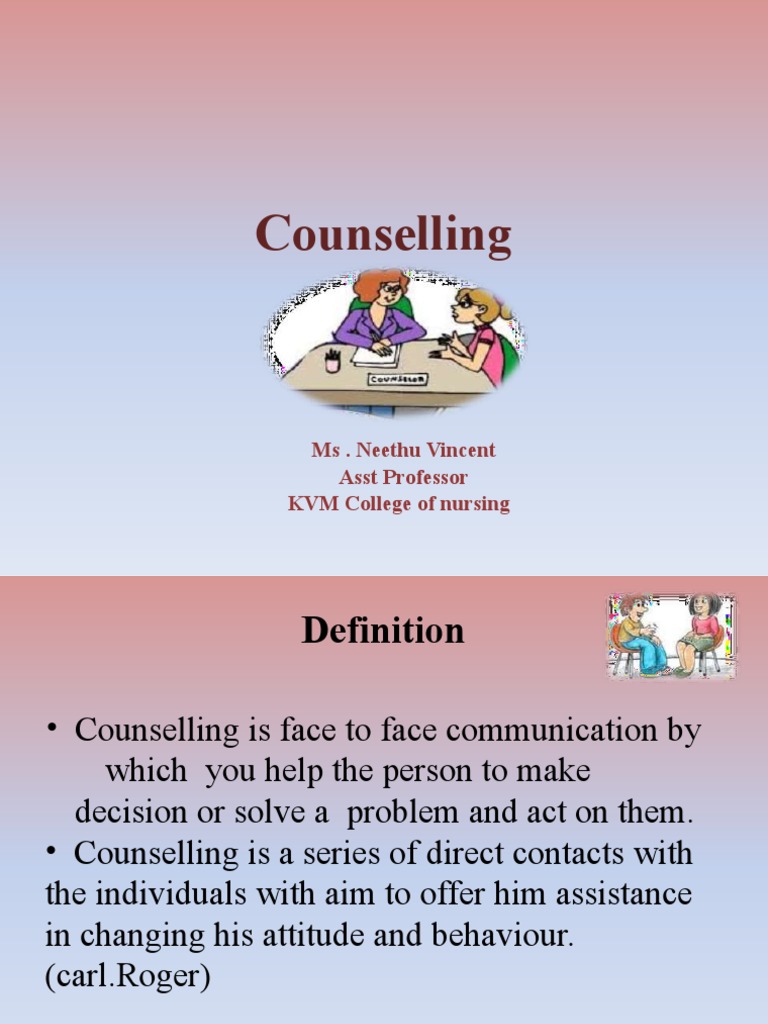 Counselling Techniques and Approaches Explained | PDF | School ...