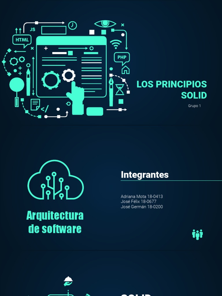 Los Principios SOLID - Arq de Software PDF | Descargar gratis PDF ...