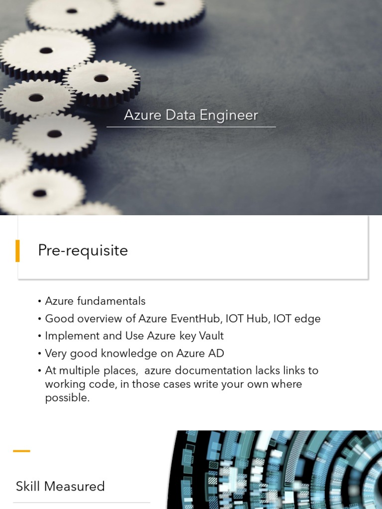 Azure Data Engineer | PDF | Microsoft Azure | Databases