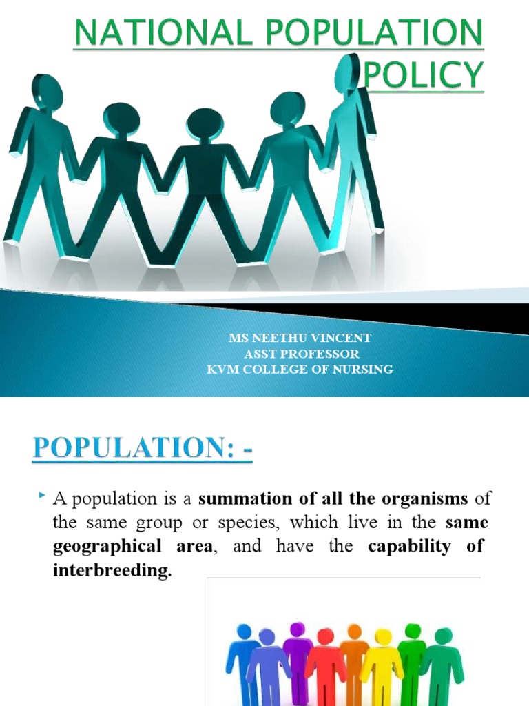 National Population Policy 2000 Overview | PDF | Human Reproduction ...