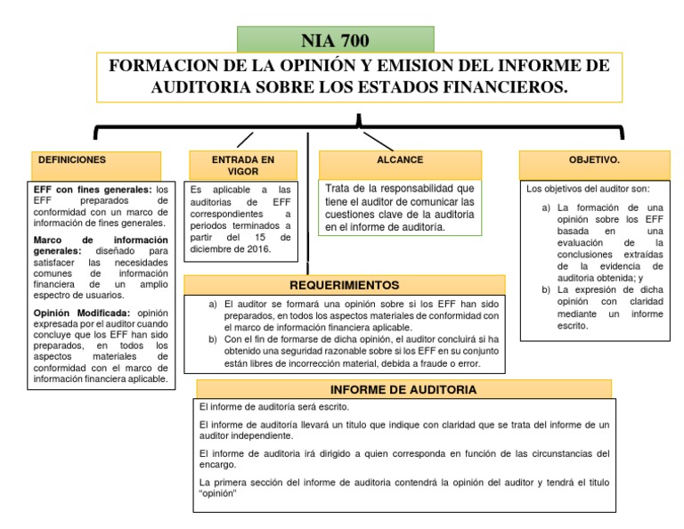 Mapa Mental Nia 700 | PDF | Auditoría | Contralor