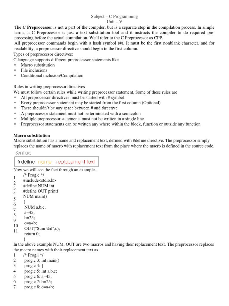 Unit 5 C Prog | PDF | Computer Programming | Teaching Mathematics