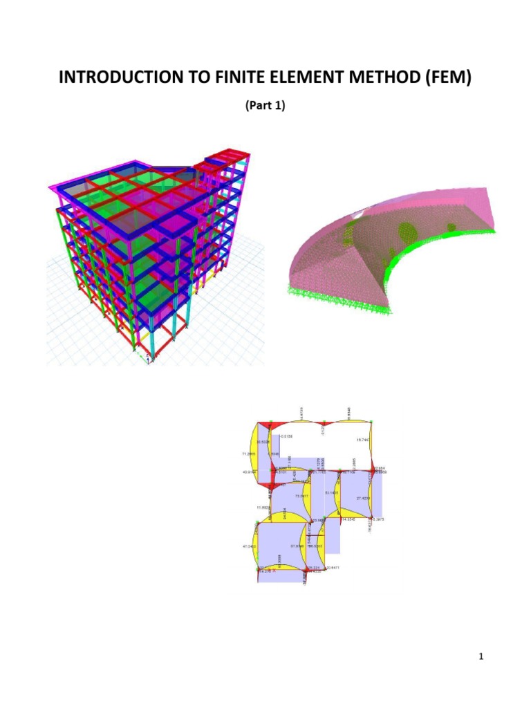 Introduction To Finite Element Method PDF | PDF | Stress–Strain ...