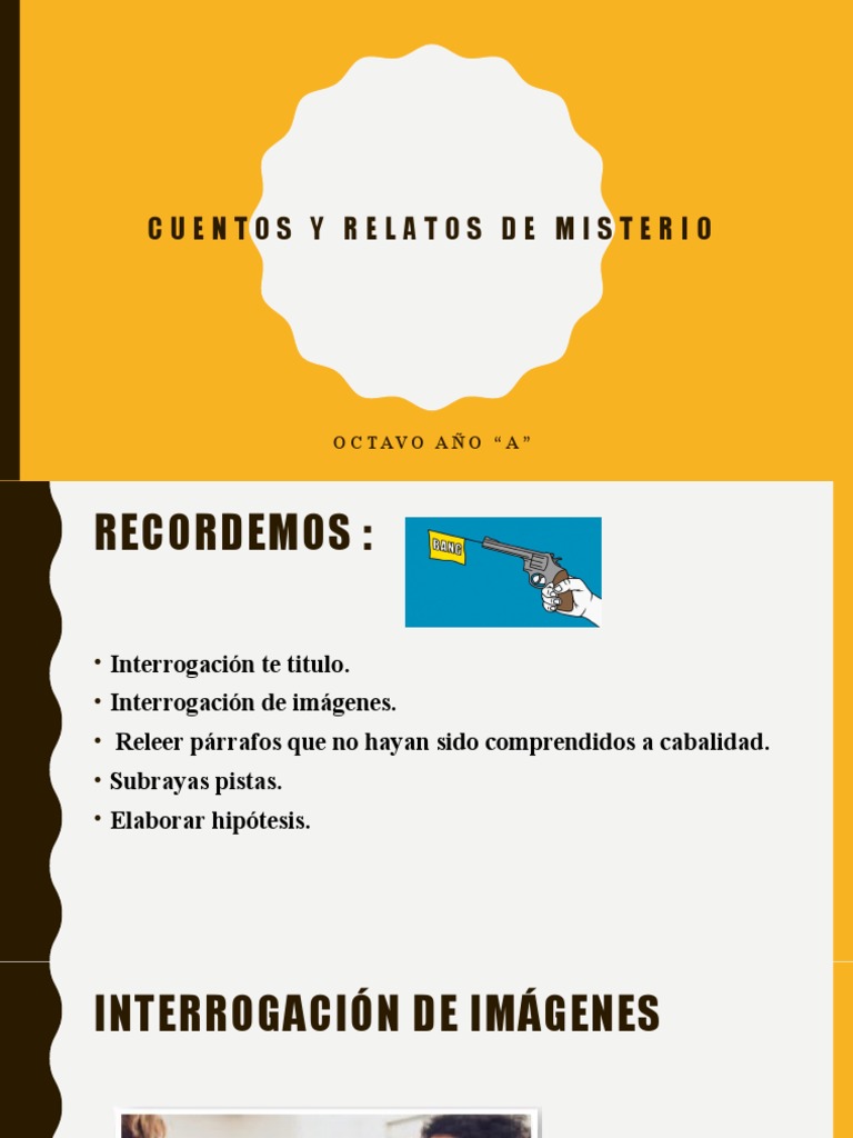 Cuentos y Relatos de Misterio OCTAVO | PDF