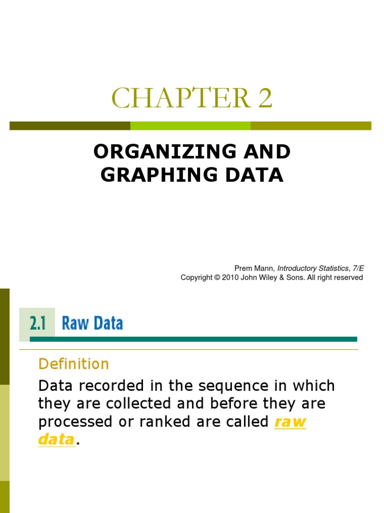 CH 02 | PDF | Histogram | Skewness