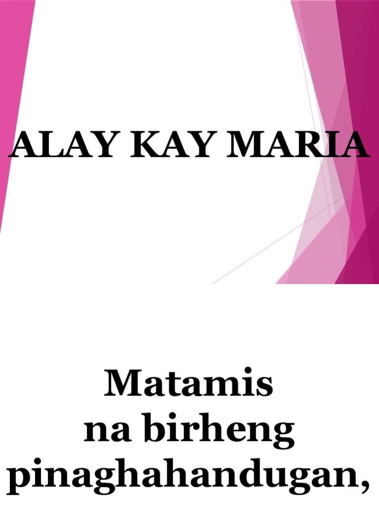 Alay Kay Maria | PDF