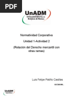 Relación de Derecho Mercantil Con Otras Ramas. | PDF | Ley procesal | Ley administrativa