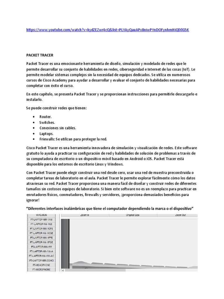 Packet Tracer | PDF | Dirección IP | Red de computadoras
