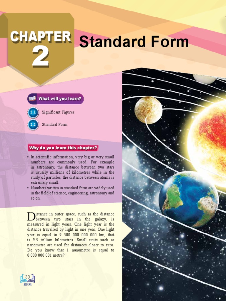 Standard Form: What Will You Learn? | PDF | Significant Figures | Numbers
