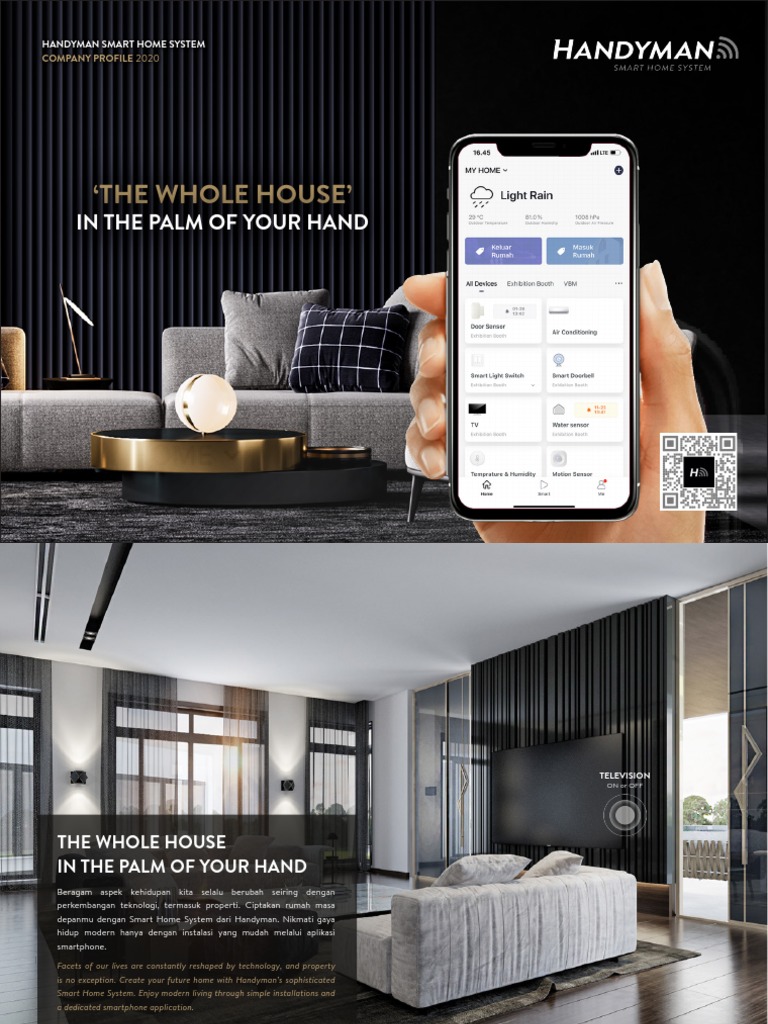 Handyman Smart Home System Overview | PDF | Smartphone | Automation