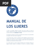 Manual de Ujieres 2025: Servicio y Funciones | PDF | Oración | Iglesia ...