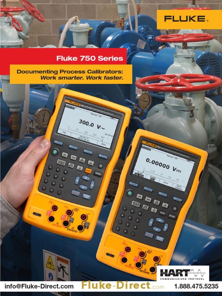 Fluke 754 Process Calibrator Datasheet | PDF | Calibration | Hertz