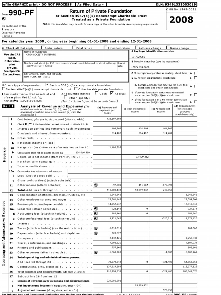 Sorostt 35 Open | PDF | Irs Tax Forms | Taxes
