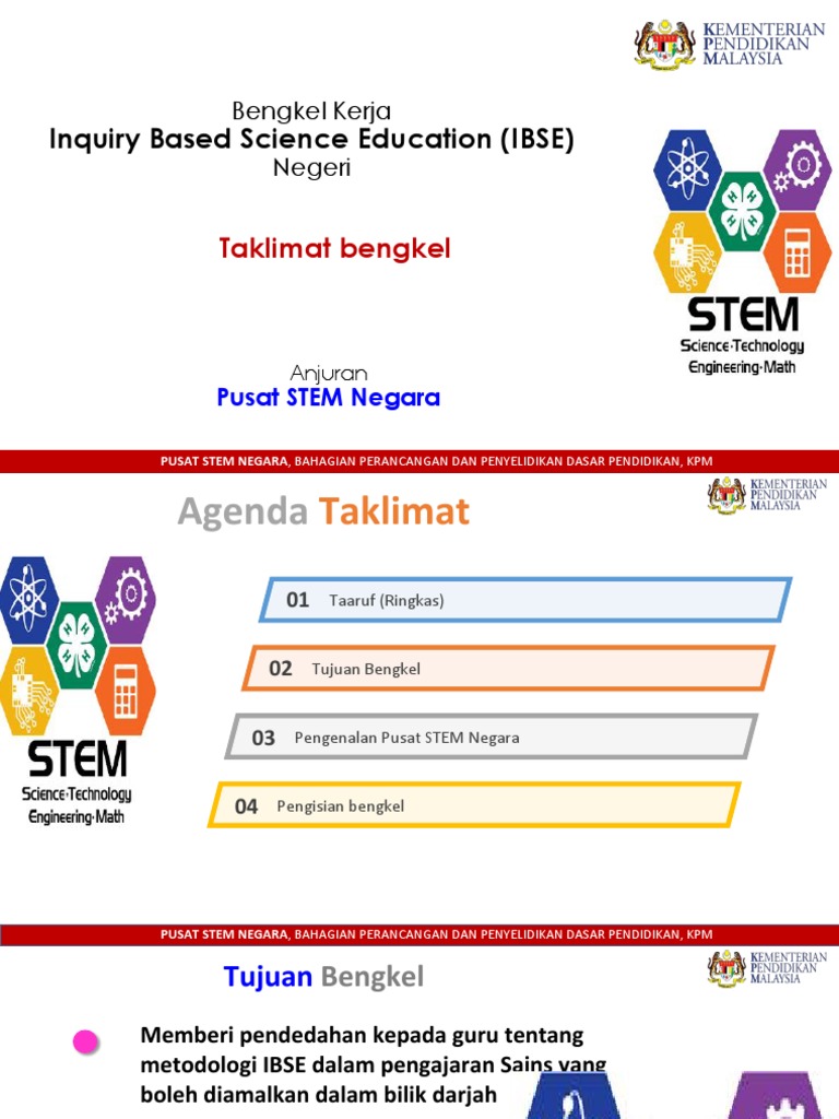 Taklimat Bengkel IBSE | PDF