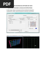 Introducción a SAP2000: Software Estructural | PDF