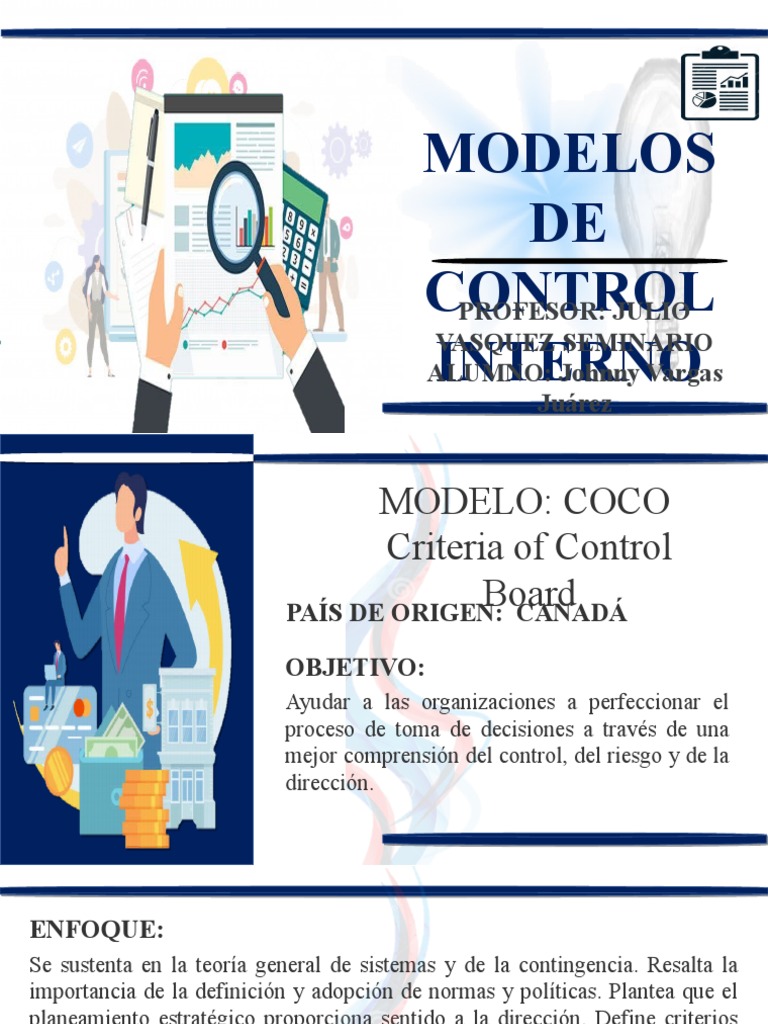 Modelos de Control Interno | PDF | Gobernancia | Evaluación