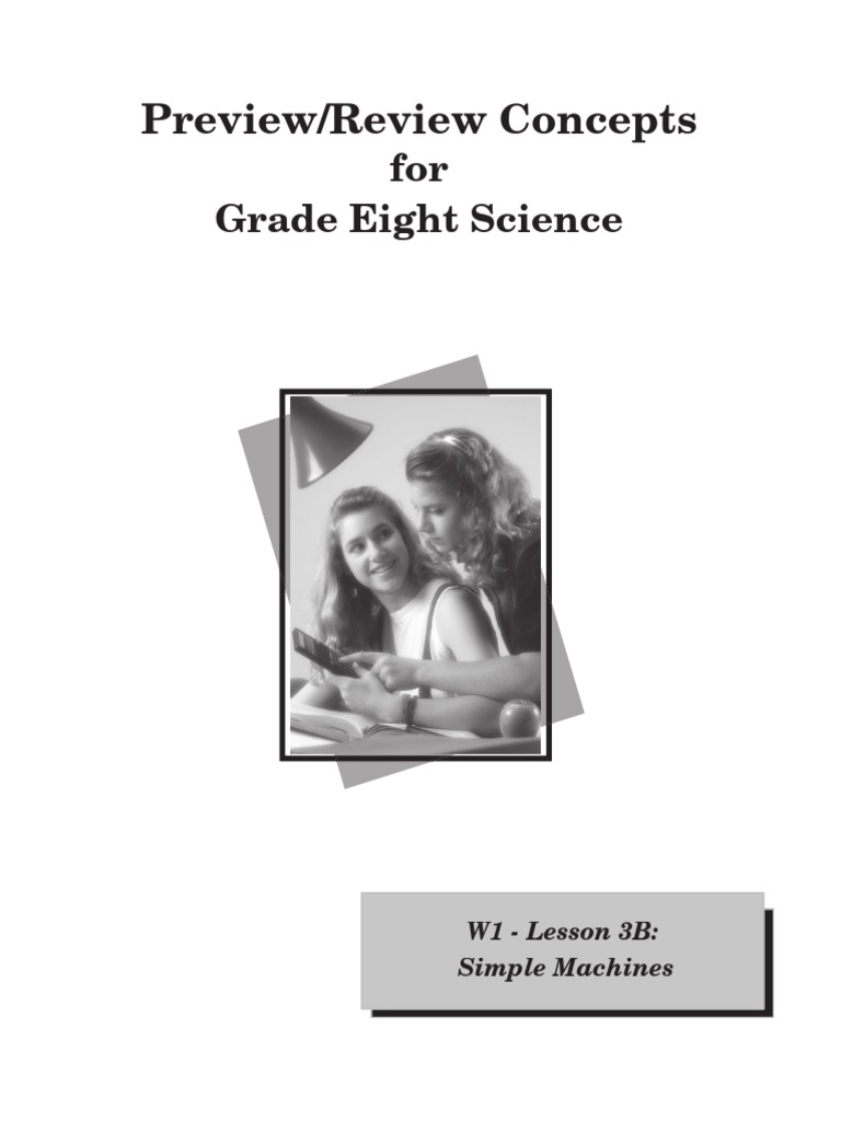 ADLC Science 8 - Mechanical Systems PDF | PDF | Lever | Machines