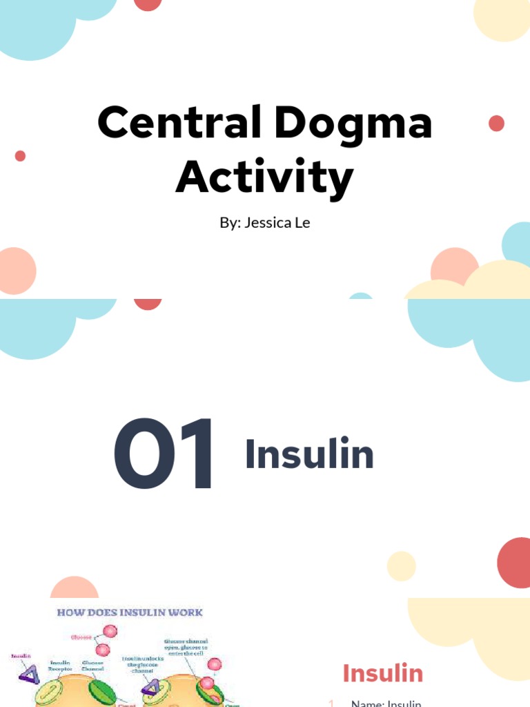Jessica Le - Central Dogma Activity | PDF