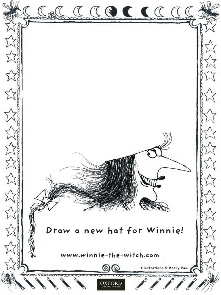 Winnie The Witch Activity Sheets | PDF | Mystery, Thriller & Crime Fiction