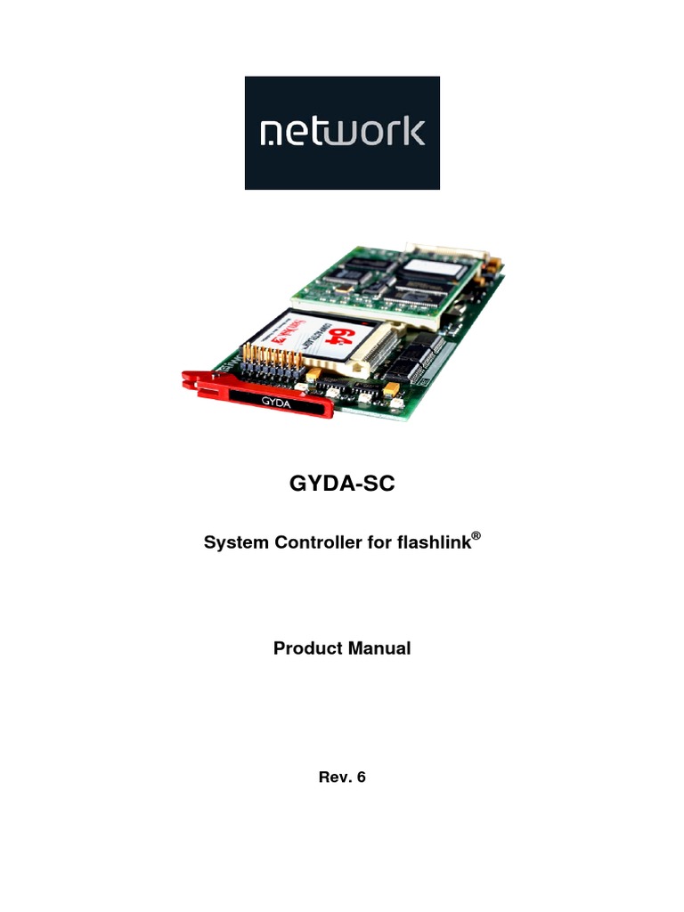 Gyda-Sc: System Controller For Flashlink | PDF | Computer Network ...