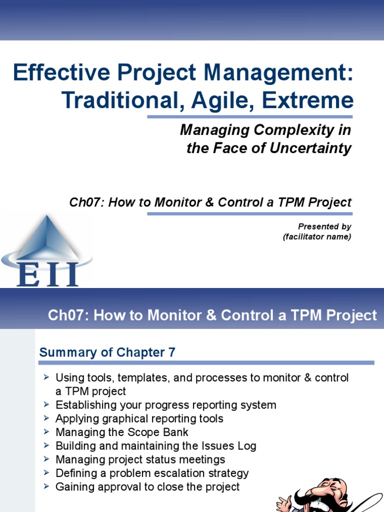 EPM7e Slides Ch07 How To Monitor and Control A TPM Project | PDF | Business