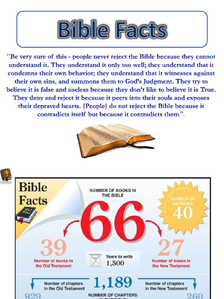 Facts of The Bible | PDF | Gospel Of Matthew | Gospel Of Mark