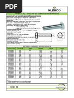 Bolt Din 931 | PDF | Screw | Mechanical Engineering