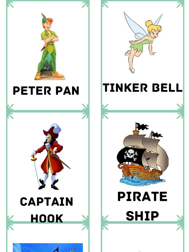 Peter Pan Flashcards