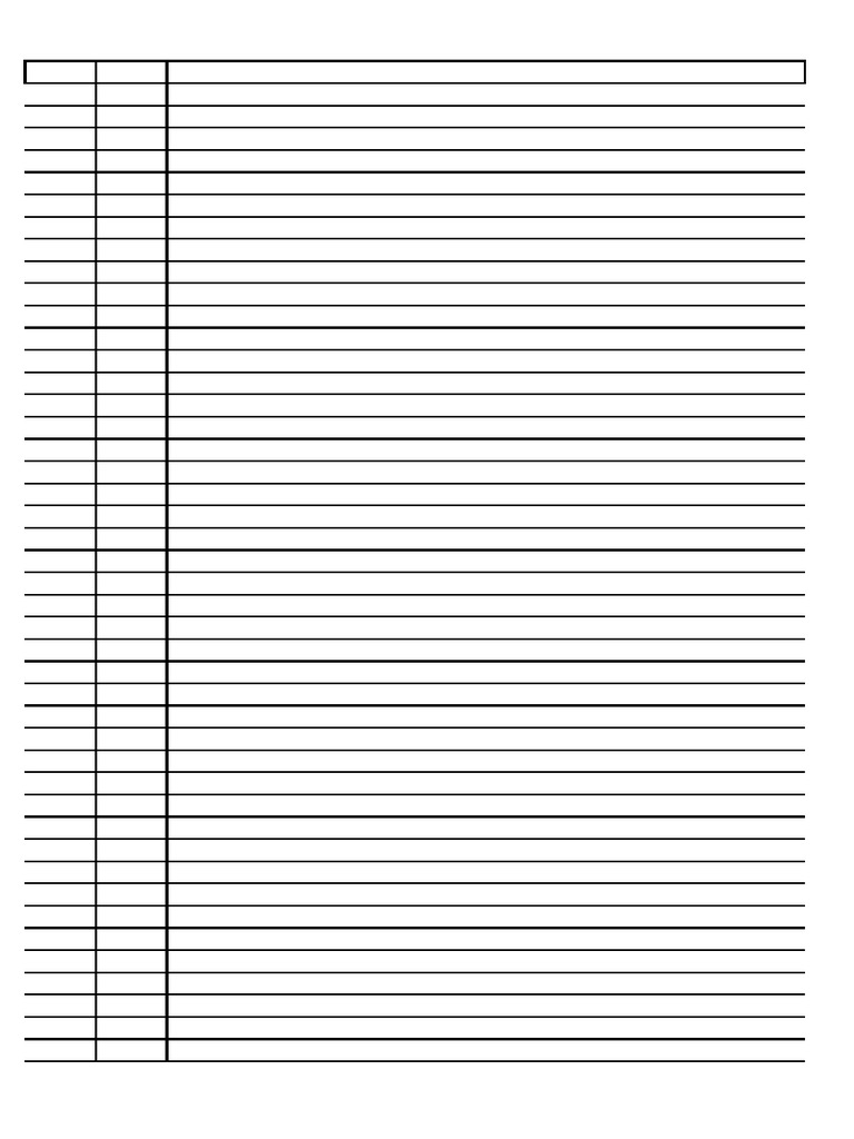 70mm Guide Lines Single Spacing Long Paper | PDF