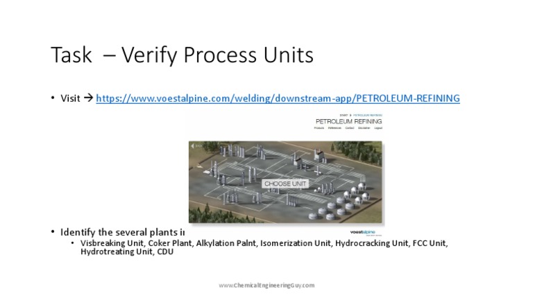 Task 3 - Verify Process Units | PDF