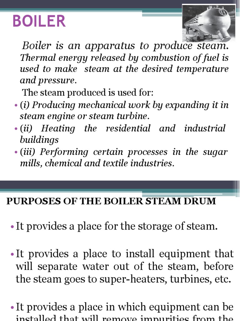 Boiler Dru Internals | PDF | Boiler | Steam