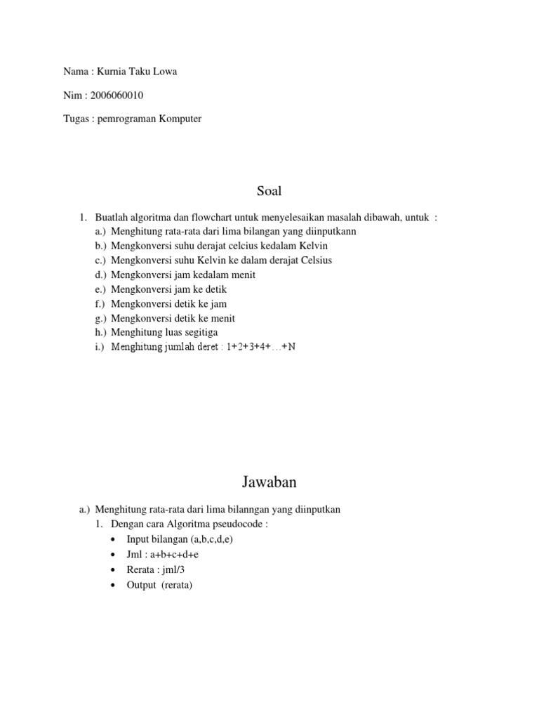 Flowchart Konversi Waktu dan Suhu | PDF | Komputer | Teknologi & Rekayasa