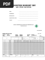 Format Kohort Ibu | PDF