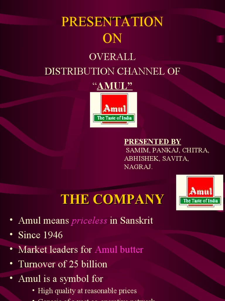 Supply Chain Model For AMUL | PDF | Milk | Economies