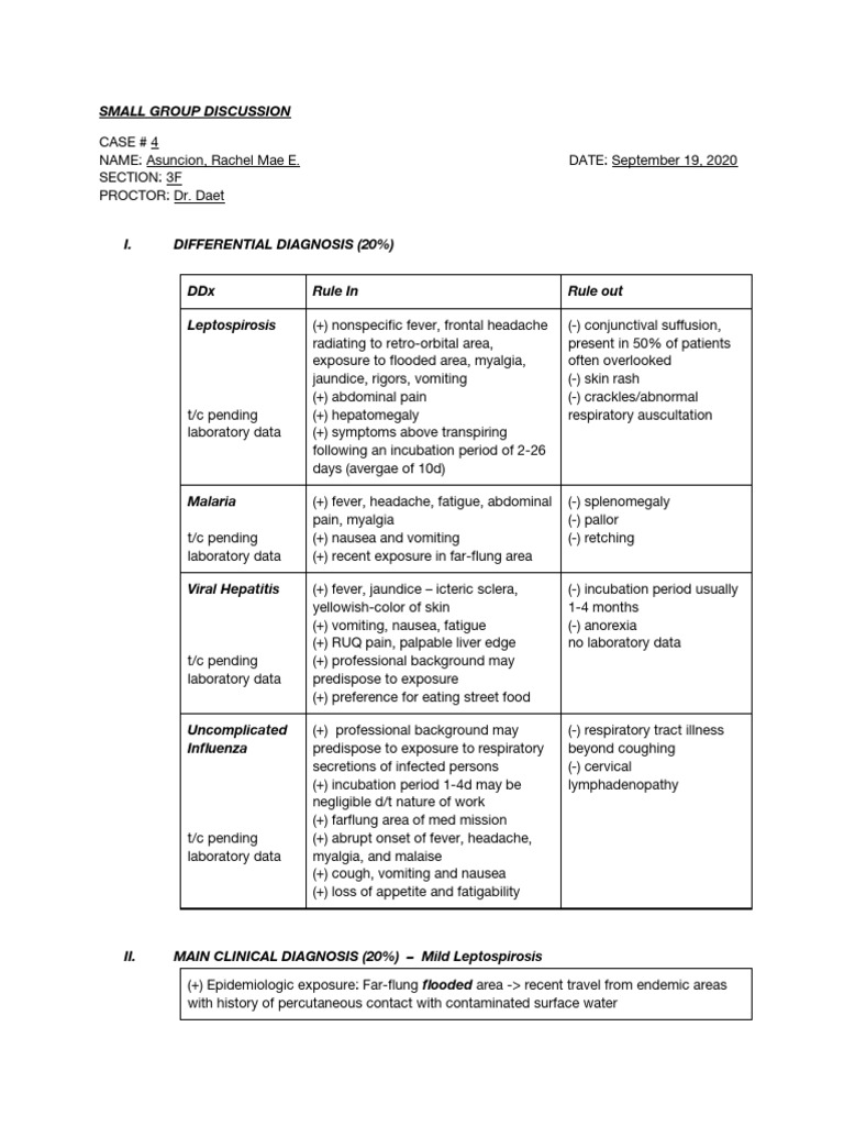 Asuncion, Rachel Mae (Infectious Dse) | PDF | Public Health | Microbiology